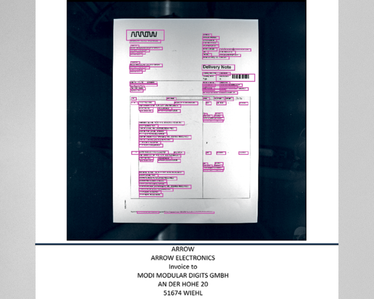 Incoming goods 5.0 - MODI Trace